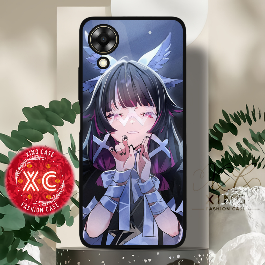 Jual |GI06| XING CASE OPPO A17 A17K GLOSSY KILAU EFEK KACA | CASE HP ...