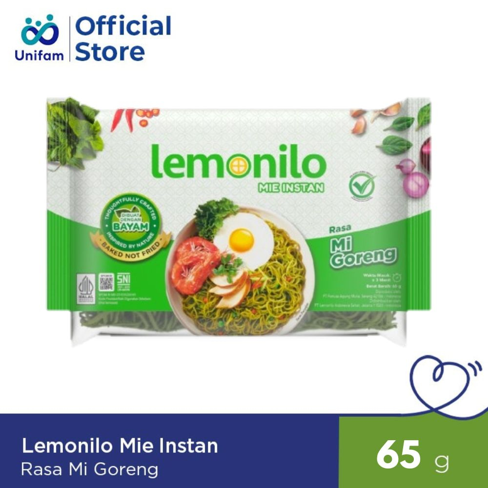 Jual Lemonilo Mie Instan Goreng 65 Gr | Shopee Indonesia