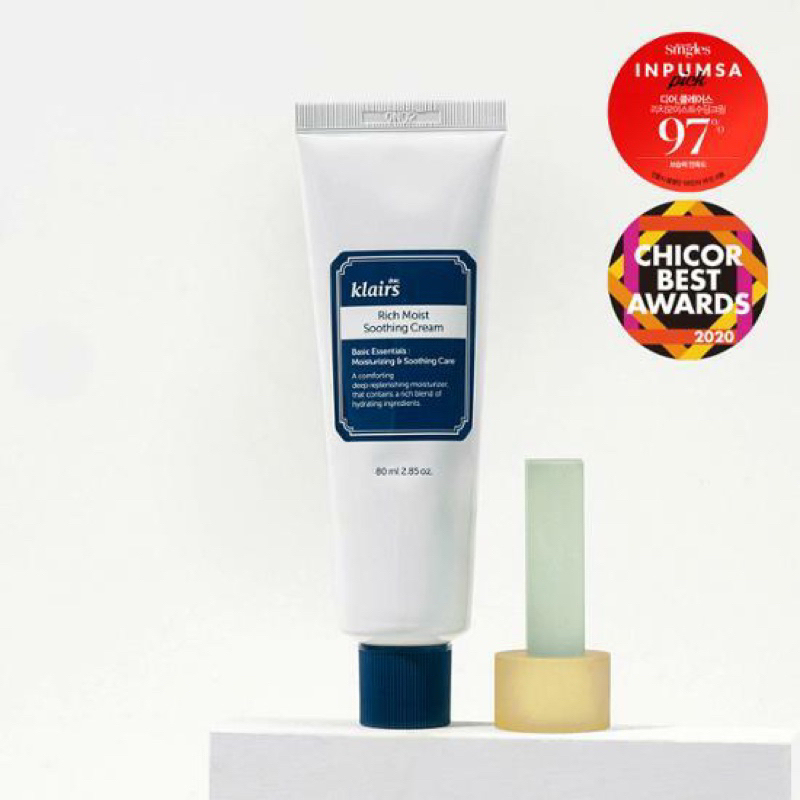 Jual Dear Klairs Rich Moist Soothing Cream 80ml | Shopee Indonesia