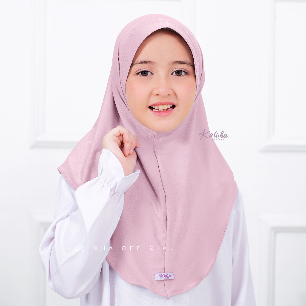 Jual Hijab Bergo Hamidah Jersey Alika Jilbab Sekolah Pinguin Anak By Kalishaofficial | Shopee ...