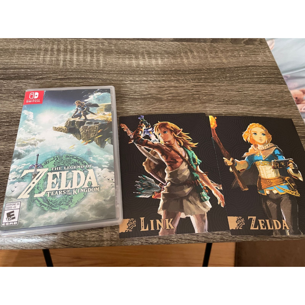 Jual ZELDA TEAR OF KINGDOMS SWITCH ( BOX + POSTCARD ) | Shopee Indonesia