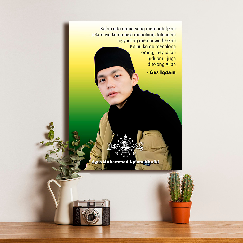 Jual Poster Gus Iqdam Tokoh Islami Dekorasi Rumah Siap Pasang | Shopee ...