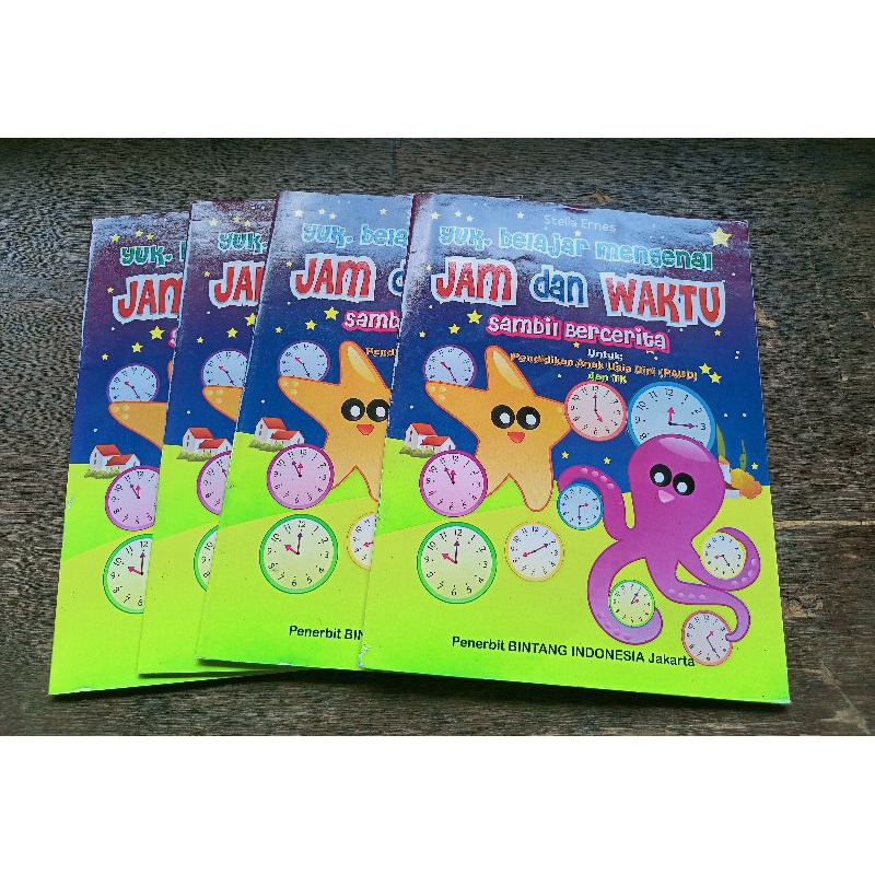 Jual Buku Belajar Anak Mengenal Jam Dan Waktu Sambil Bercerita / Untuk ...