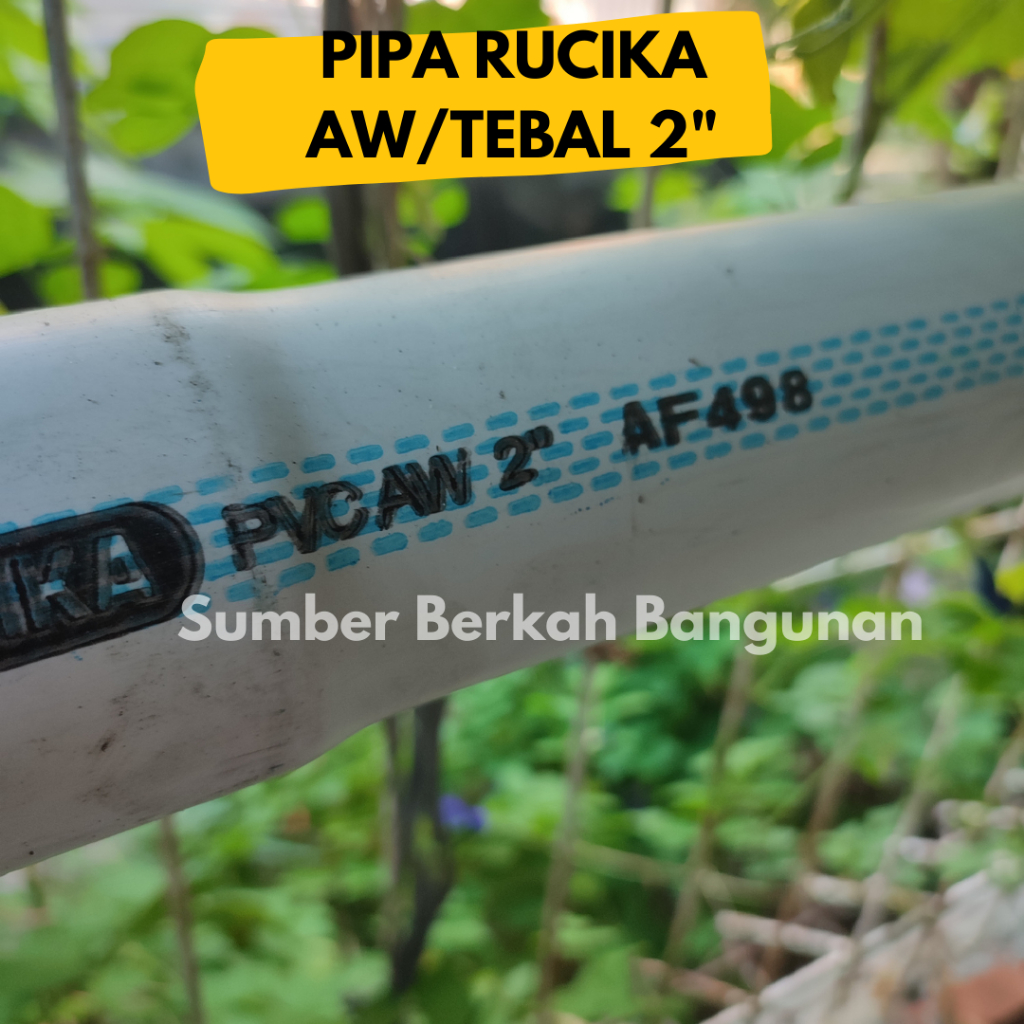 Jual PIPA RUCIKA PARALON METERAN TIPE AW D 2 1/2" - 3" - 4" | Shopee ...