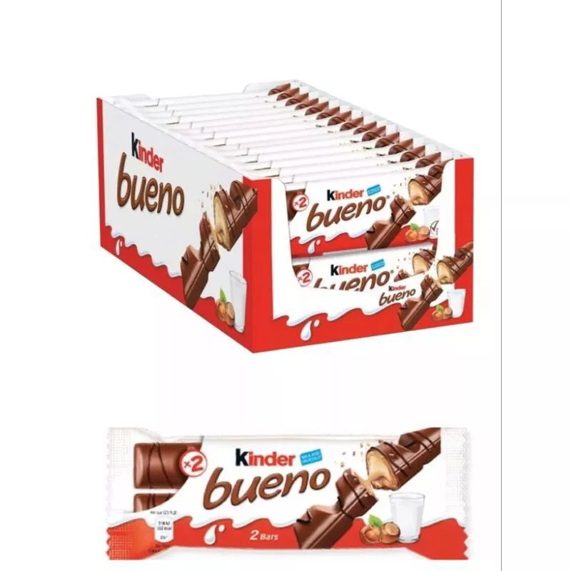 Jual promo Kinder Bueno 1 box isi 30 pcs | Shopee Indonesia
