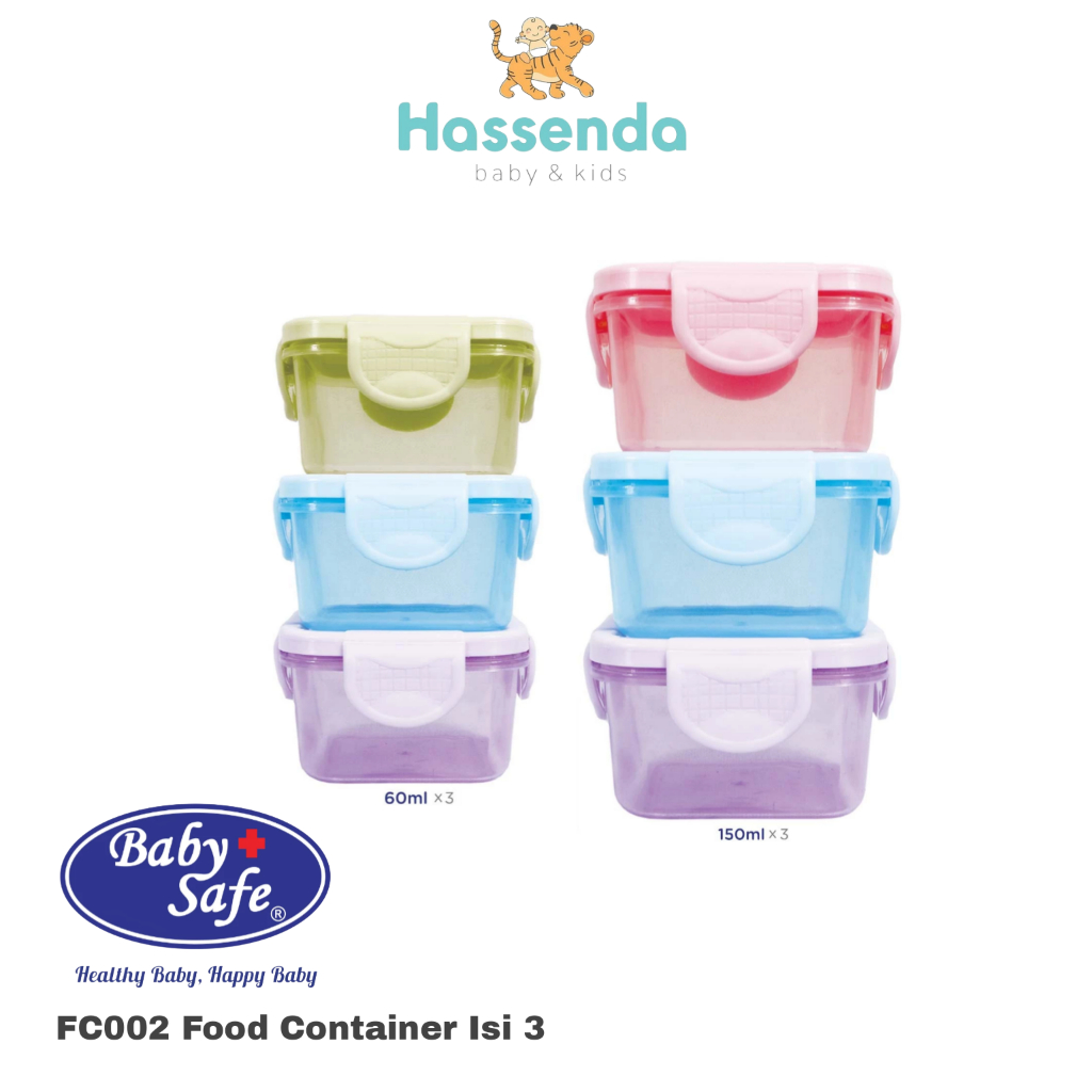 Jual BABY SAFE FC003 Food Container (Tempat Penyimpanan Makanan Mpasi ...