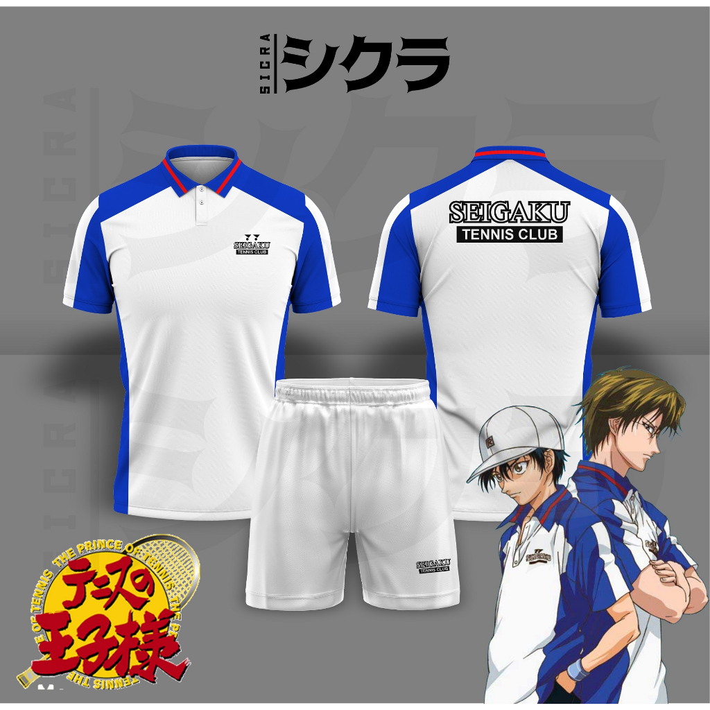 Jual Jersey PRINCE OF TENNIS Seigaku Cosplay Tennis Anime Manga Tennis ...