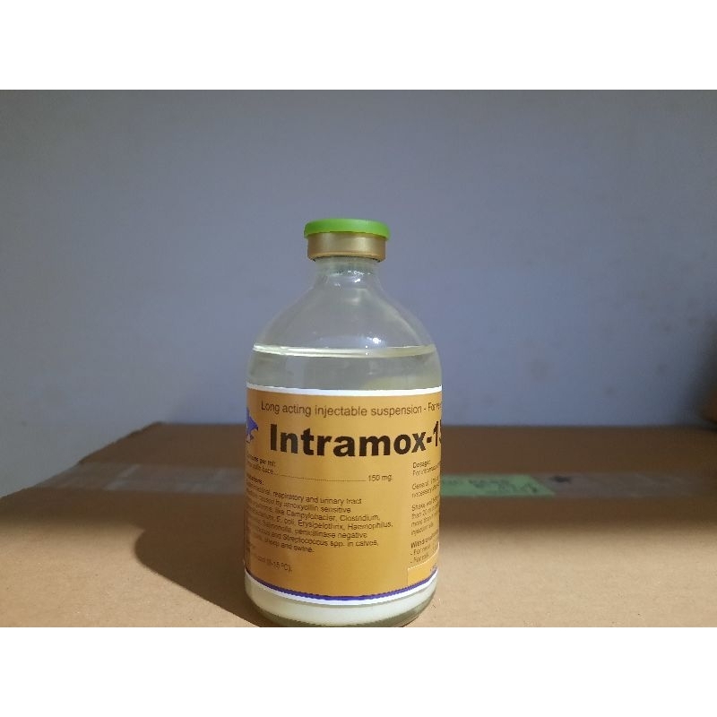 Jual Intramox-150/Amoxiycilin/Infeksi Saluran Pencernaan dan Pernafasan ...