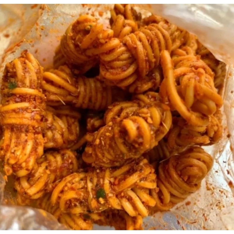 Jual MIE GULUNG/MIE VIRAL/MIE LILIT/MIE STICK PEDAS BUMBU CIKRUH ISI ...