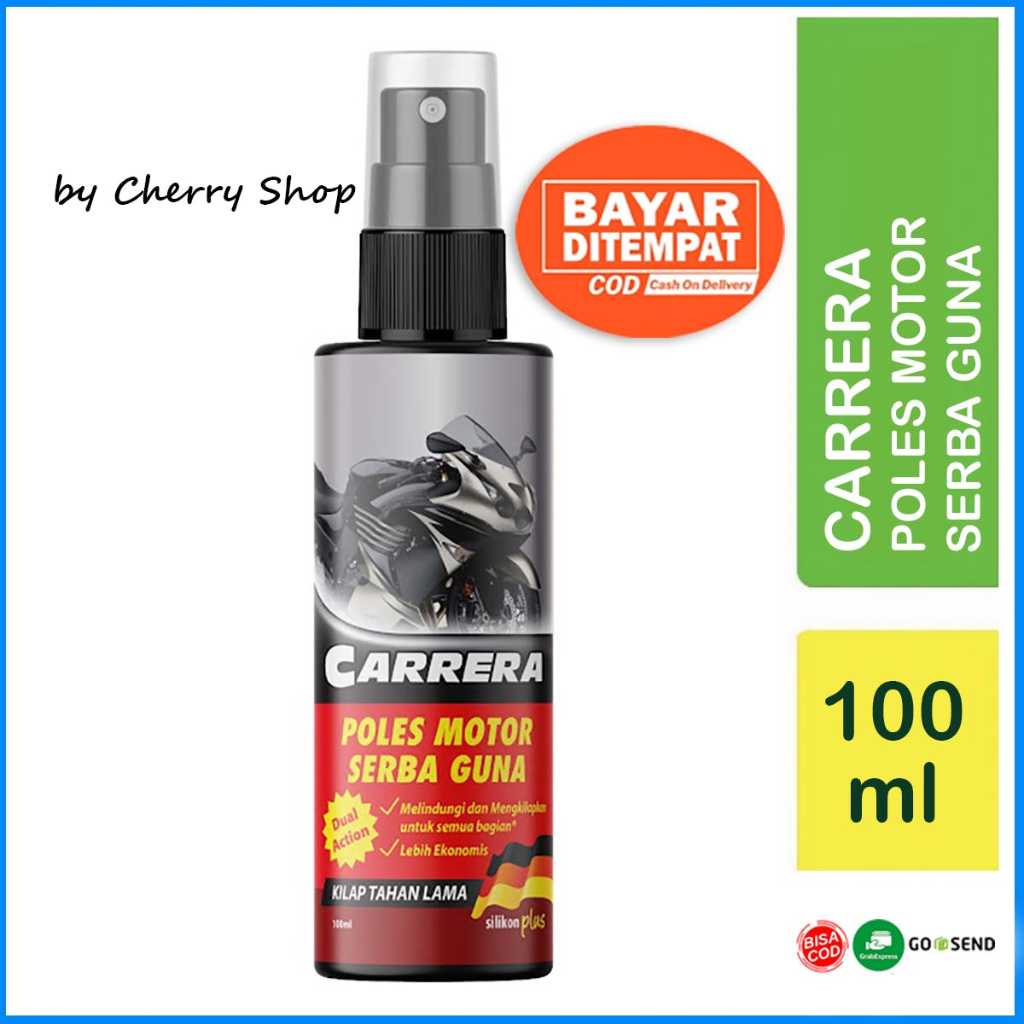 Jual [SPRAY 100ML] Carrera Poles Motor Sg Spray 100Ml - Pengkilap Motor ...