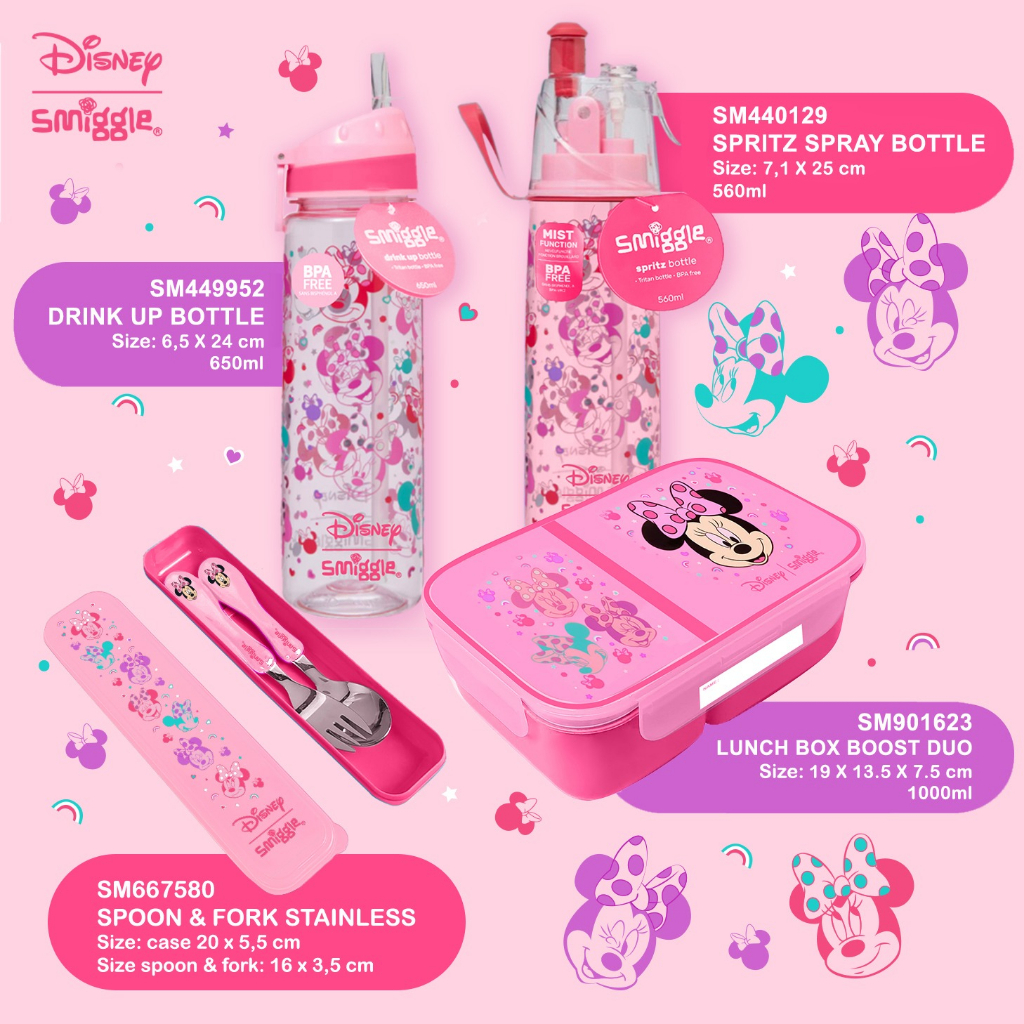 Jual SMIGGLE X DISNEY MICKEY MINNIE TEMPAT BEKAL ANAK | Shopee Indonesia
