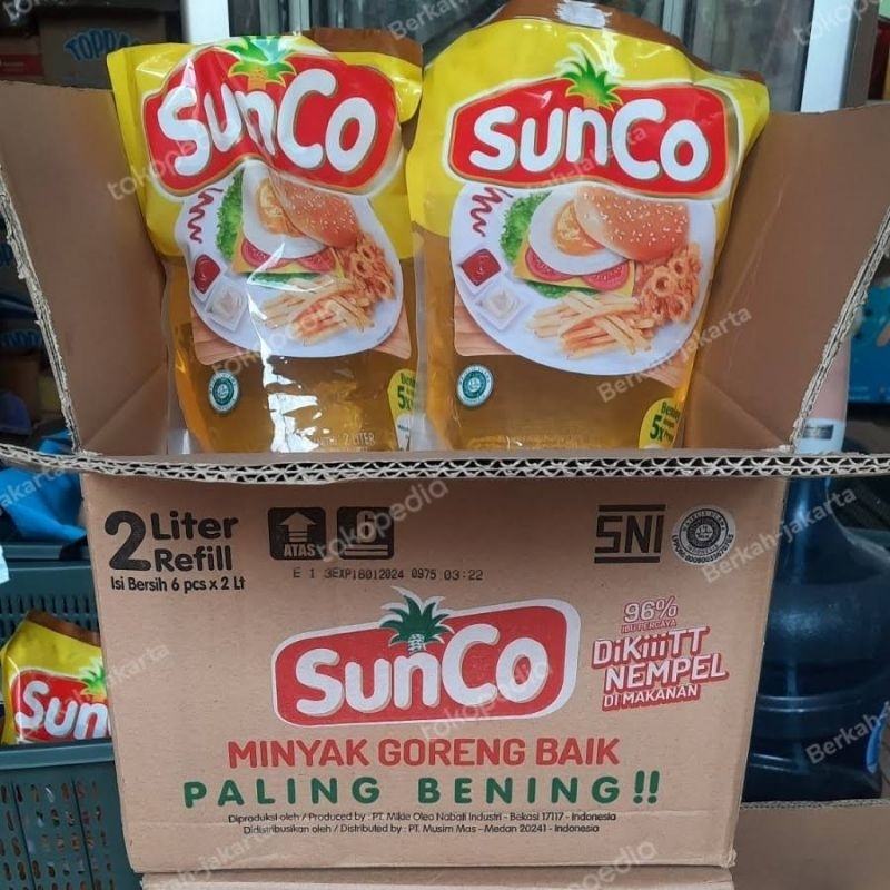 Jual MINYAK GORENG SUNCO 2lt | Shopee Indonesia