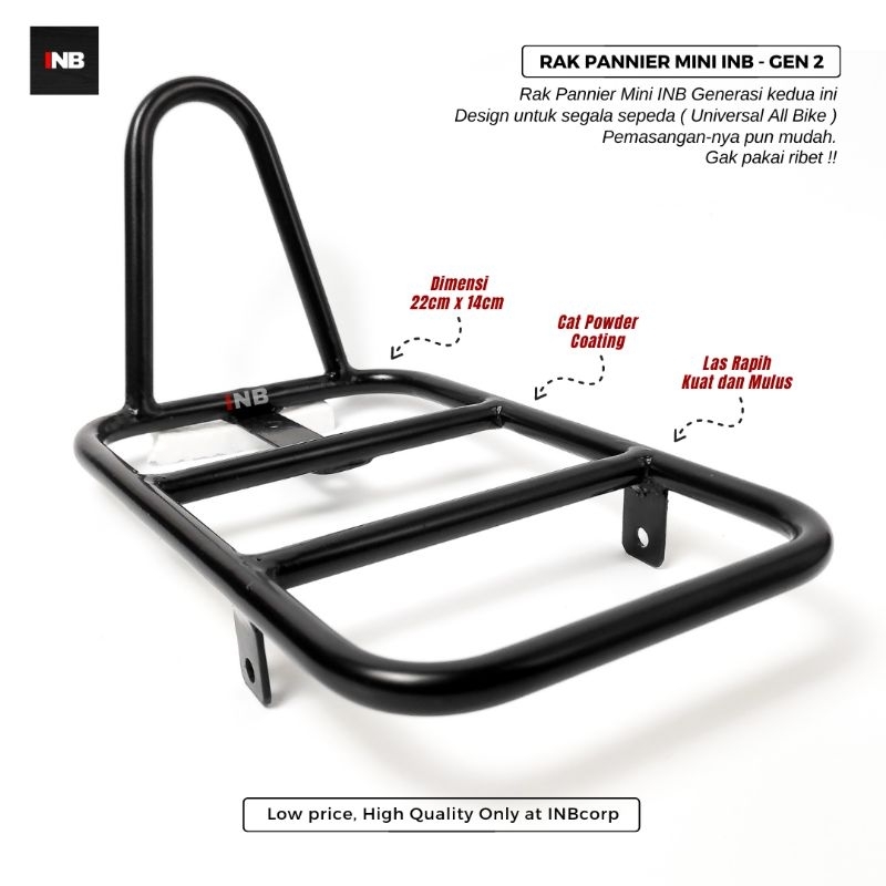 Jual RAK PANNIER DEPAN SEPEDA CLASIC / FRONT RACK Keranjang sepeda ...