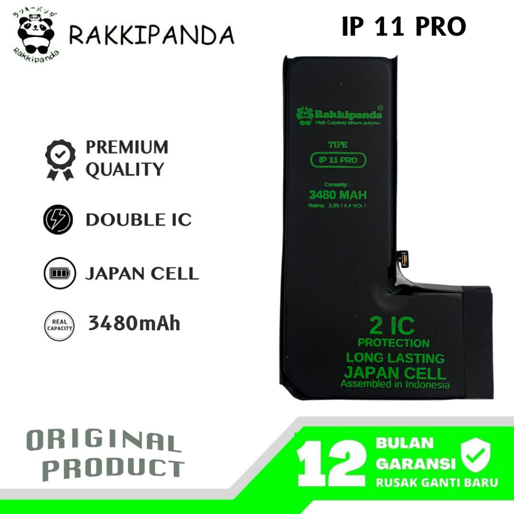 Jual RakkiPanda - Ip 11 Pro Batre Batrai Baterai | Shopee Indonesia