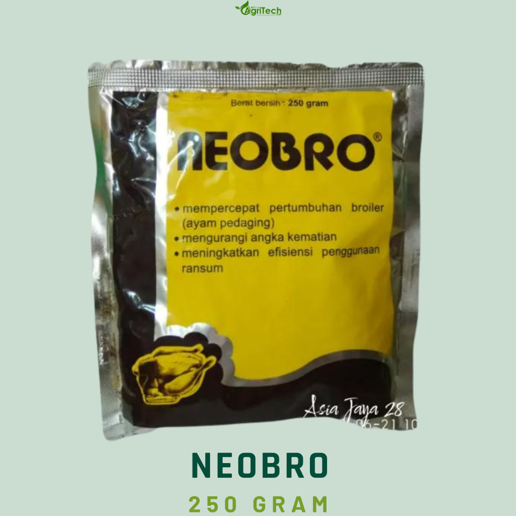 Jual VITAMIN PERTUMBUHAN AYAM NEOBRO ISI 250 GRAM - MEDION | Shopee ...