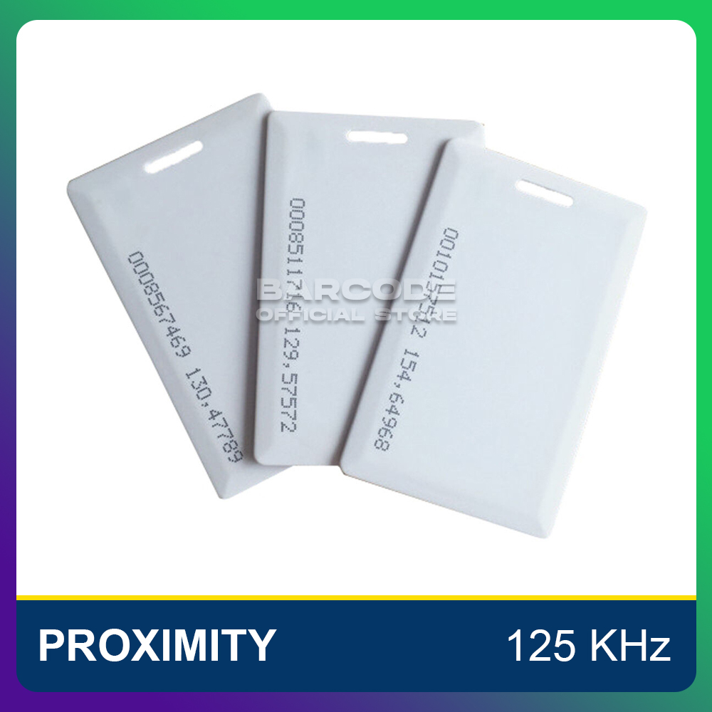 Jual Proximity 125 KHz Kartu RFID UID Card Tag Tebal Lubang Clamshell ...