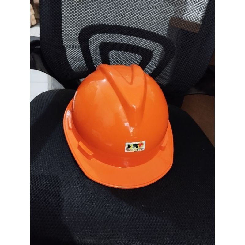 Jual Helm Proyek Safety Orange,Kuning Merek FRT | Shopee Indonesia