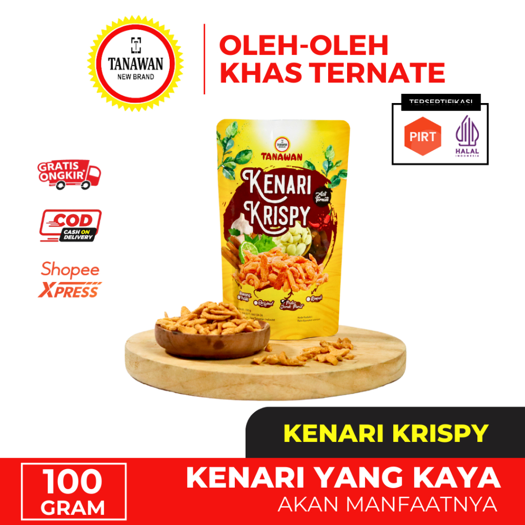 Jual Kacang Kenari | Kenari Krispy | Cemilan Kenari | Oleh-oleh khas ...