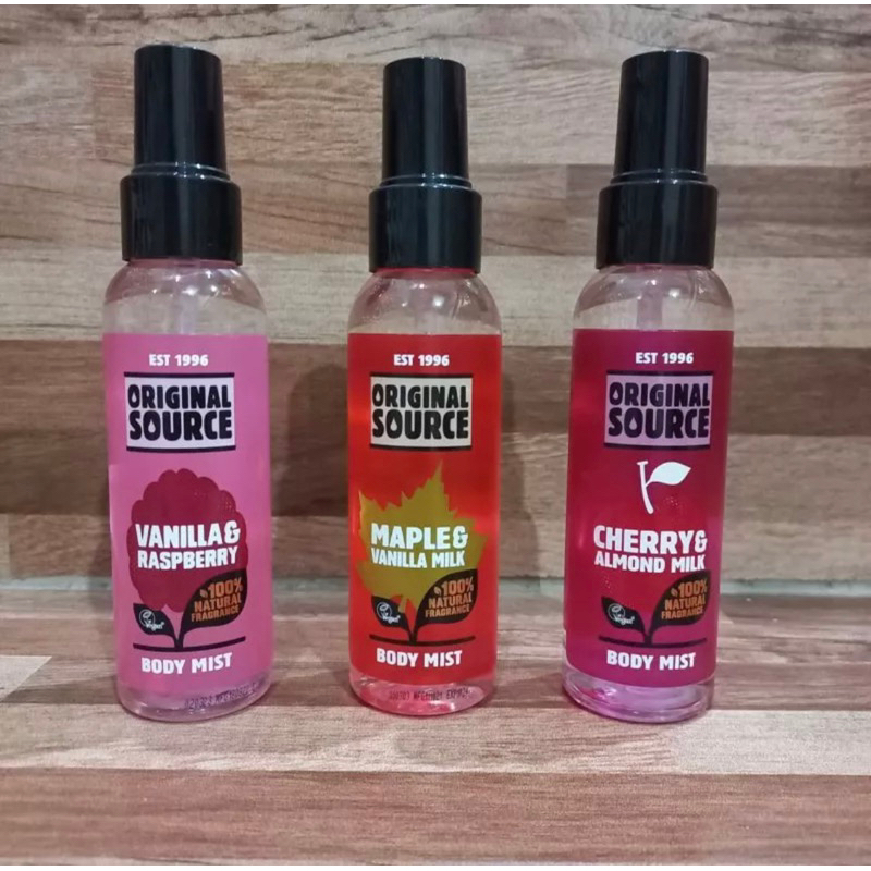 Jual Original Source Body Mist 100ml | Shopee Indonesia