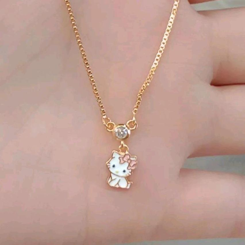 Jual La Vienne - Kitty Manis - Aksesoris Perhiasan Kalung Anak Titanium ...