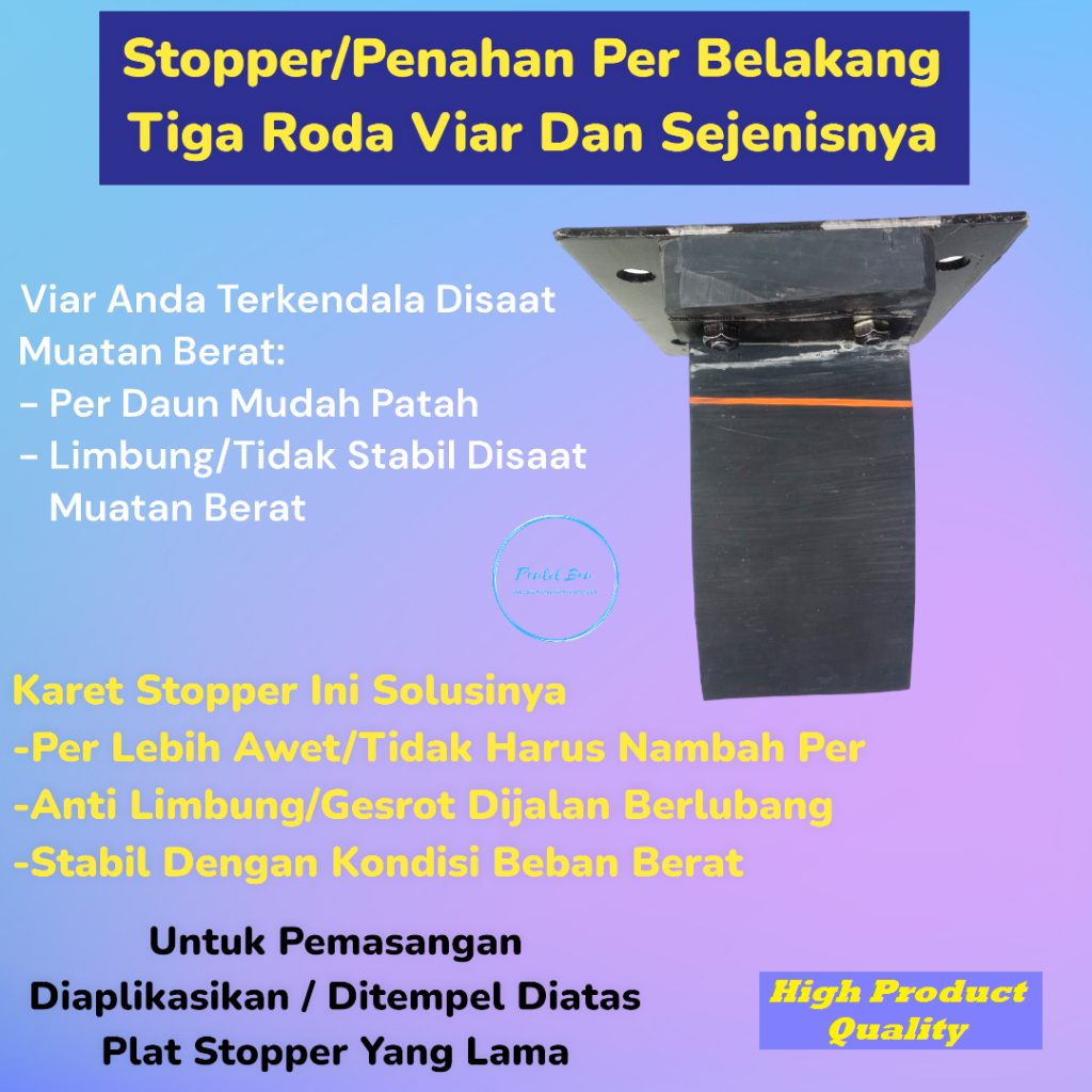 Jual Karet Stopper/Penahan Per Belakang Roda Tiga Viar Dan Sejenisnya ...