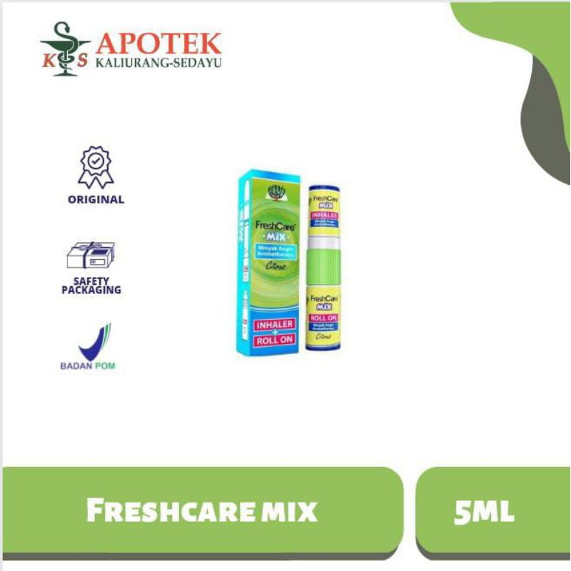 Jual FRESHCARE MIX CITRUS INHALER & ROLL ON | Shopee Indonesia