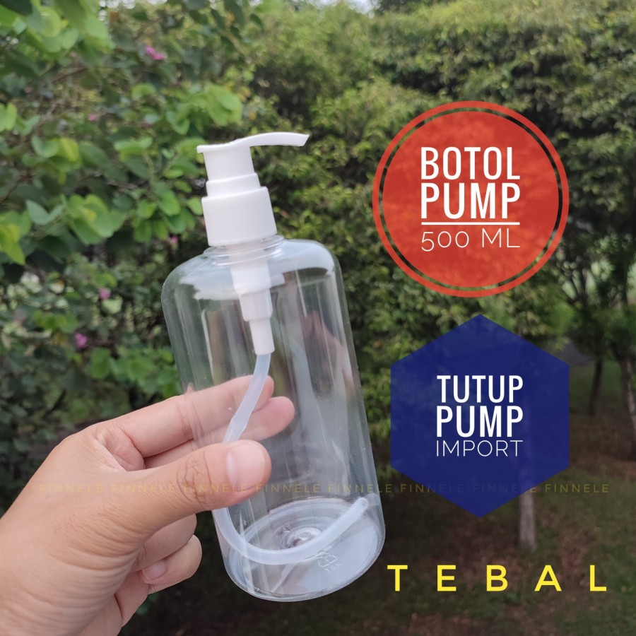 Jual Botol Pump 500 ml Hand Soap Sabun Cair Hand Sanitizer Handsoap | Shopee Indonesia