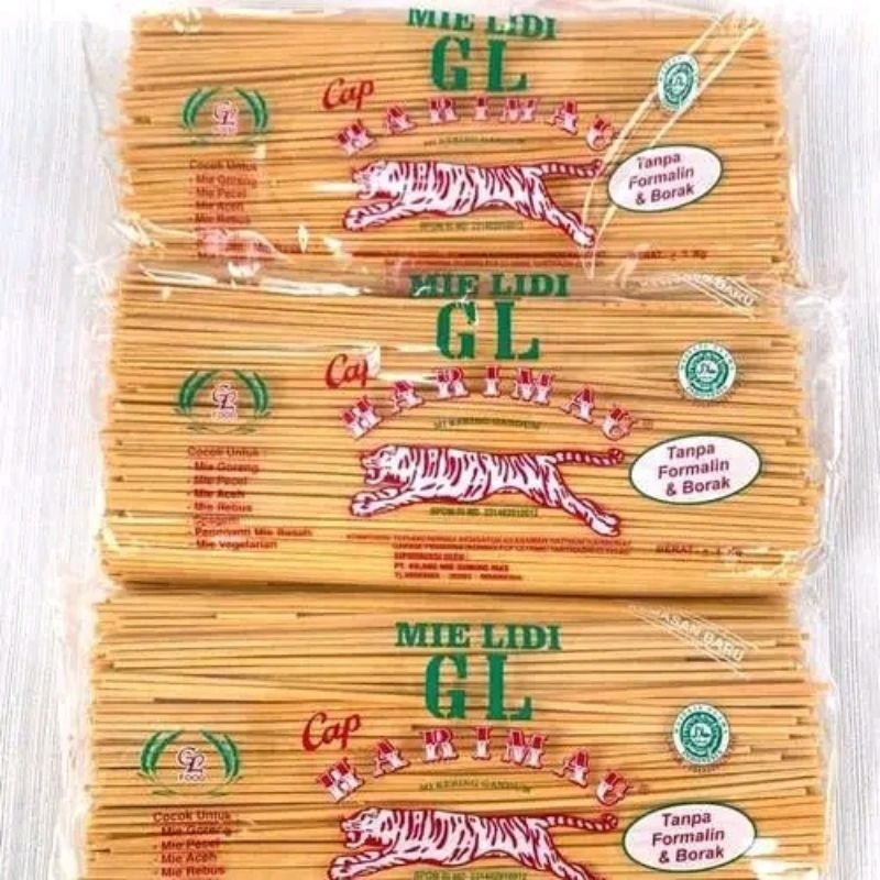 Jual Mie lidi Mie Gomak Mie Medan Mie Aceh Warna Kuning 1 kg | Shopee ...