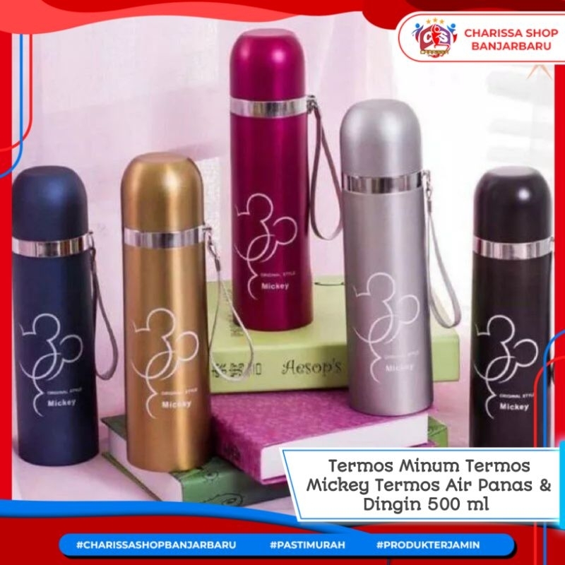 Jual Termos Minum Termos Mickey Termos Air Panas & Dingin 500 ml ...