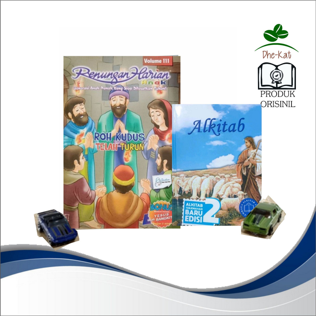 Jual Alkitab Anak Bergambar Bonus 1 Renungan Harian Usia Dini atau 1 ...