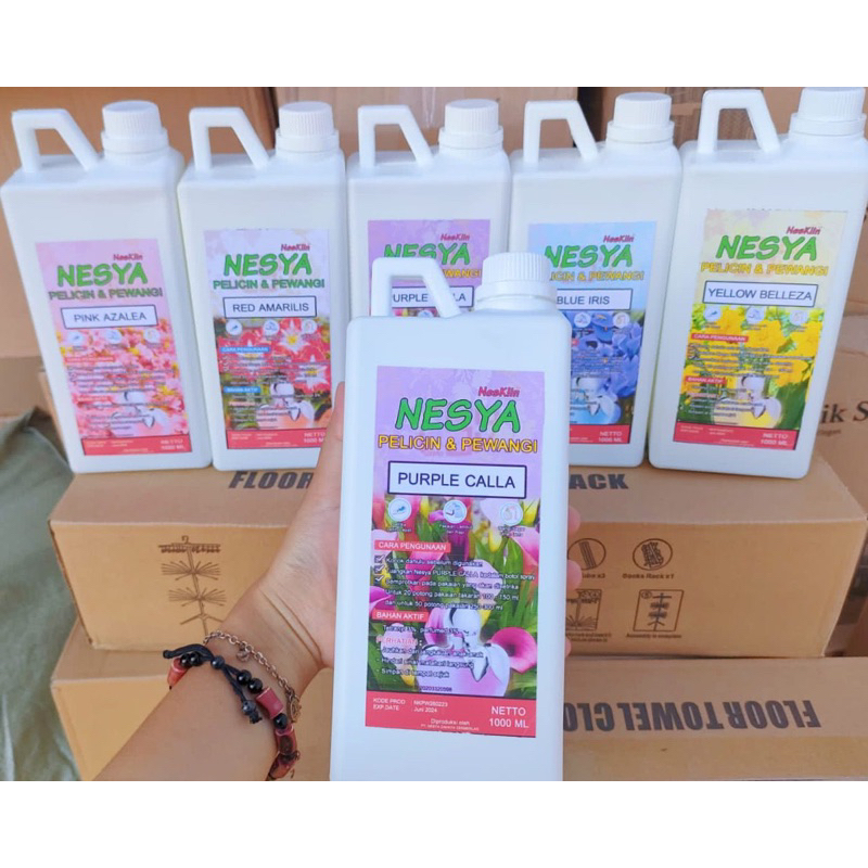 Jual ☘️ ASHIKA ☘️ Pewangi & Pelicin Setrika Pakaian Loundry Nesya ...