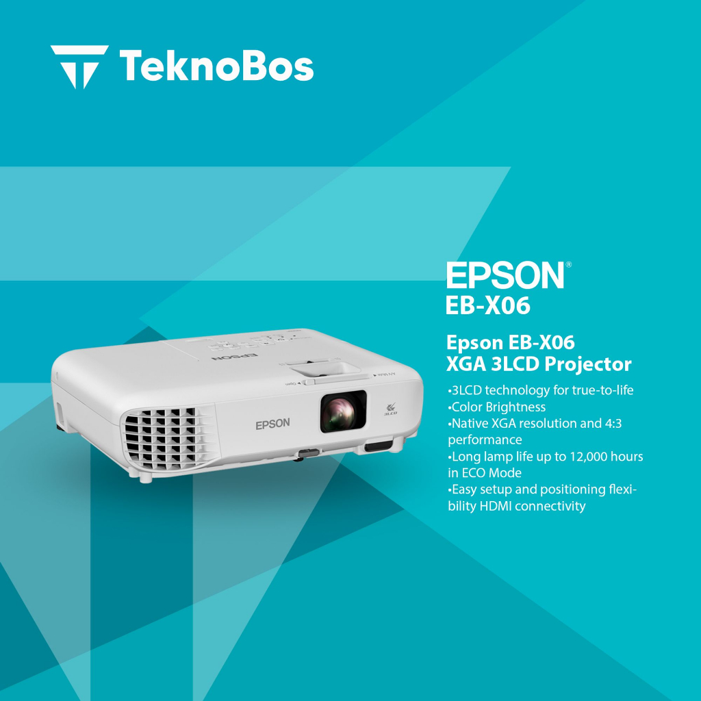 Jual Epson Projector EB X06 | Shopee Indonesia