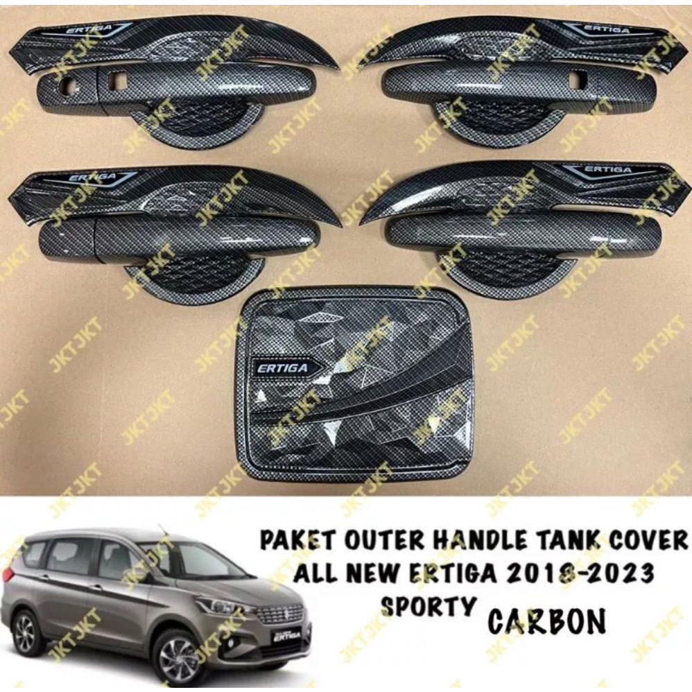 Jual Paket Outer Handle Tank Cover All New Ertiga 2018 2022 2023 2024 UP Diamond Carbon | Shopee ...