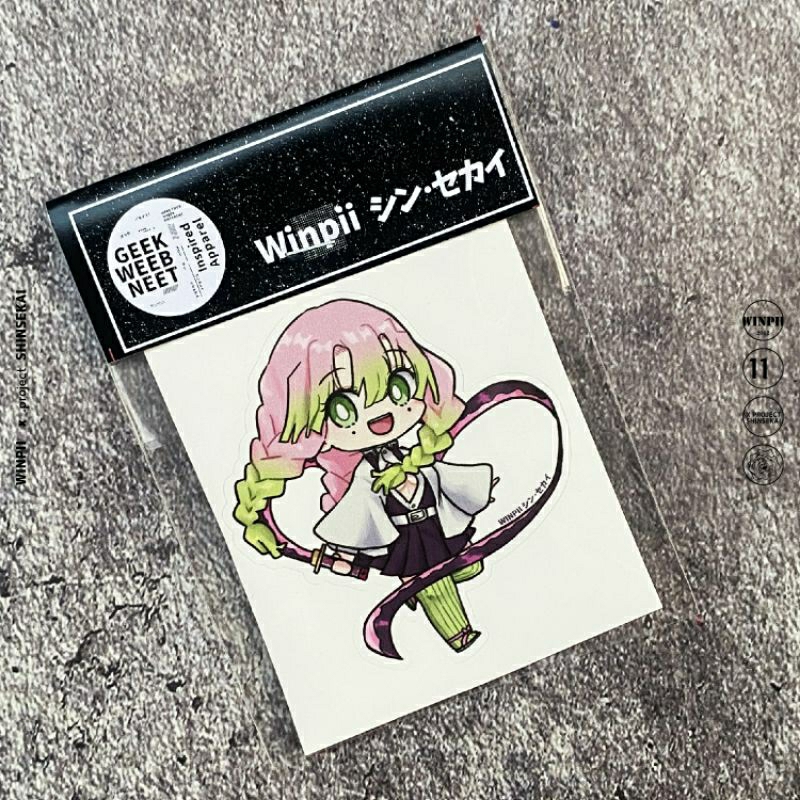 Jual Stiker / Sticker Kanroji Mitsuri Anime Demon Slayer | Shopee Indonesia