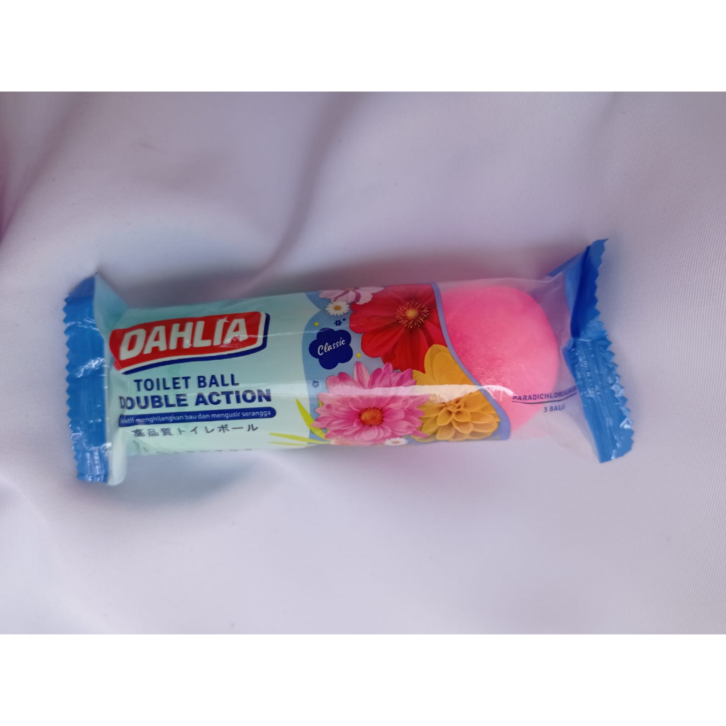 Jual DAHLIA Kamper Ball Toilet Classic isi 3 pcs - 120gr Kamper ...
