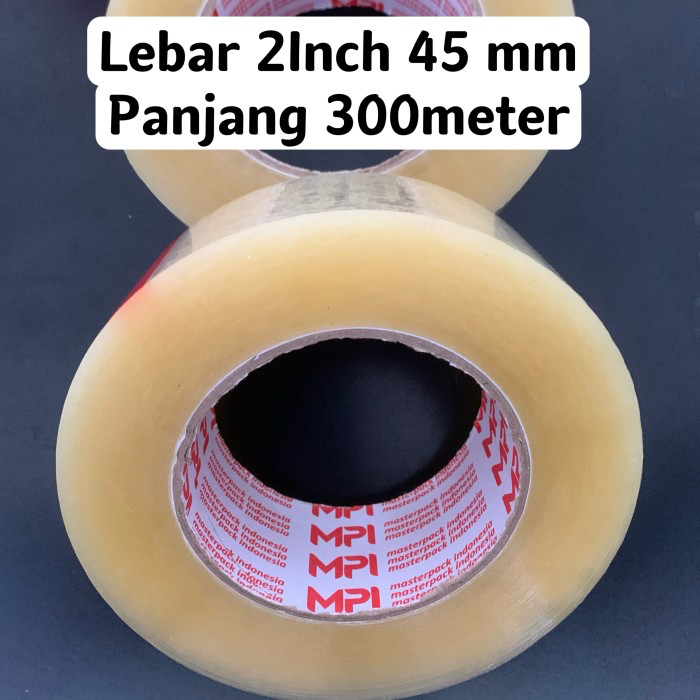 Jual LAKBAN MASTERPACK 300 YARD X 45mm / TEBAL PREMIUM / ISOLASI TAPE ...