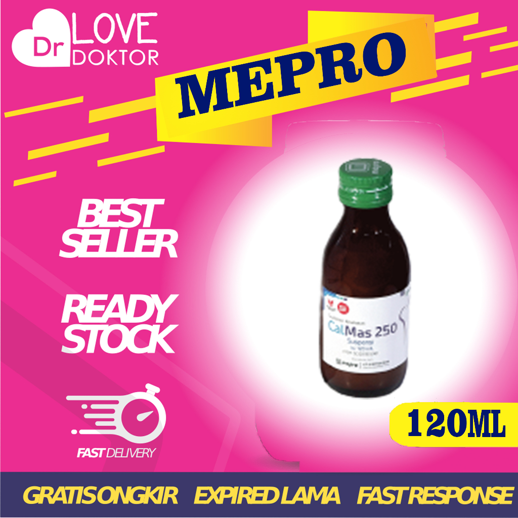 Jual CALMAS CAL MAS 250MG SUSPENSI SYRUP SUPLEMEN KESEHATAN PENINGGI ...