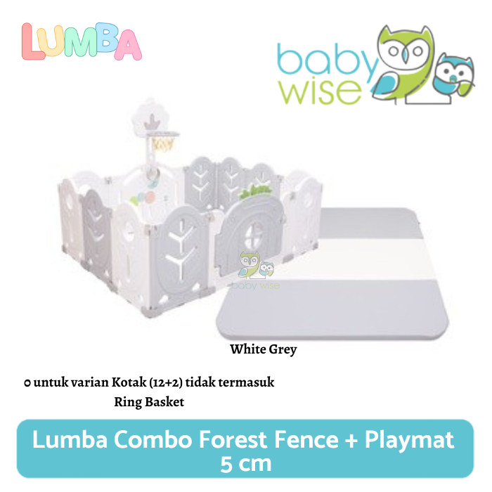 Jual Lumba Combo Forest Fence + Playmat 5cm - Playmat Anti Bacterial ...