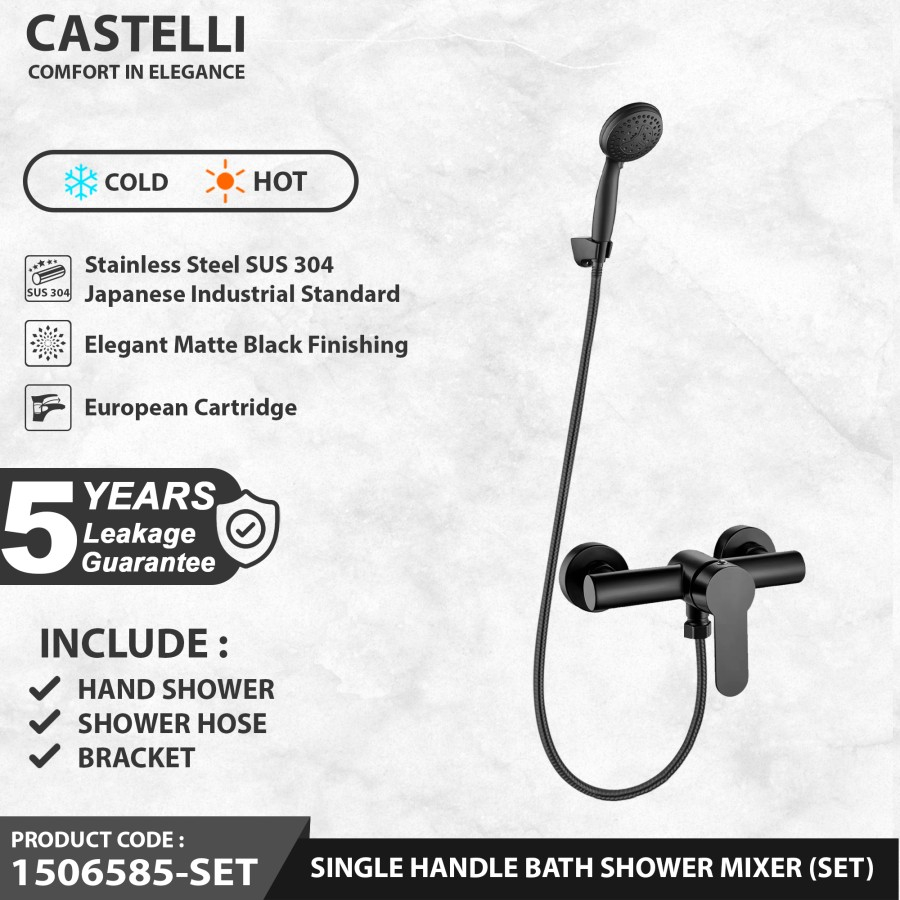 Jual Kran Shower Castelli Single Handle Shower Mixer 1 Set - 1506585 ...