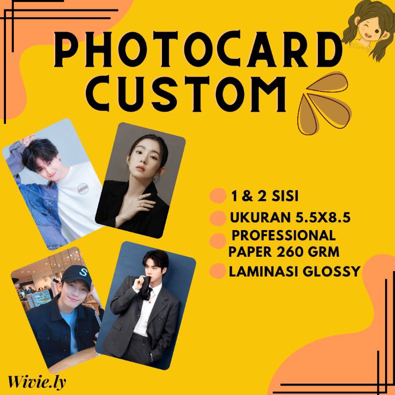Jual Photocard Custom / Cetak Foto Custom | Shopee Indonesia