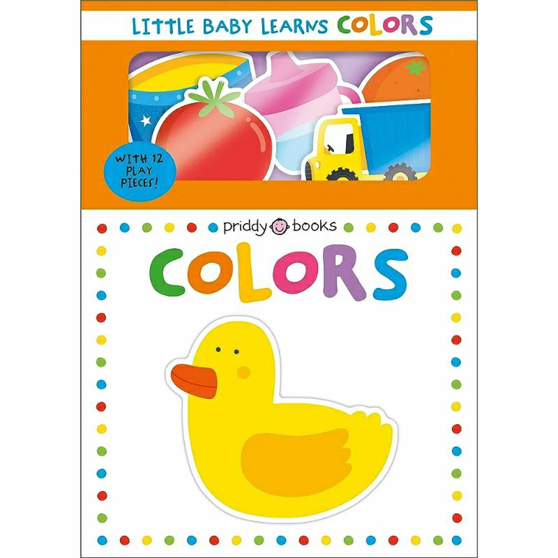 Jual Little Baby Learns Colours with 12 shaped play pieces - Priddy ...