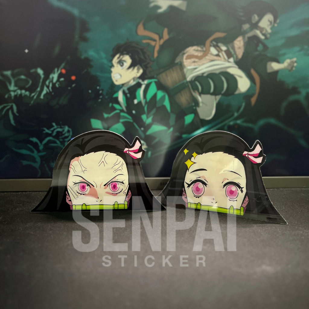 Jual Demon Slayer SENPAI STICKER Stiker Anime 3D TER MURAH Kimetsu no ...
