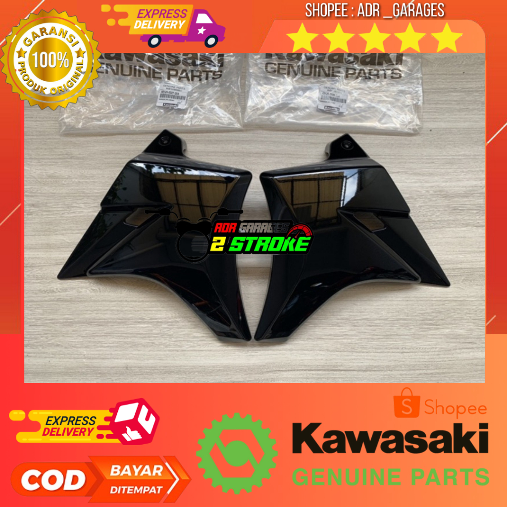 Jual COVER SAYAP TANGKI SIRIP BODY NINJA 150 R SS M 1 SET KIRI KANAN ...
