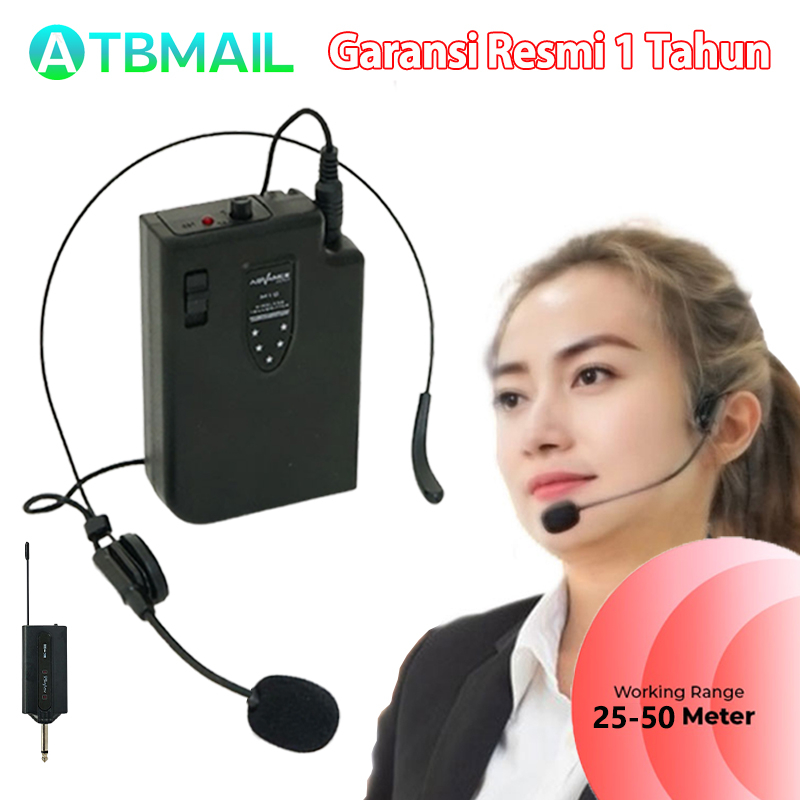 Jual Clip On Microphone Wireless Jaminan Antikarat Dan Korosi Suara ...