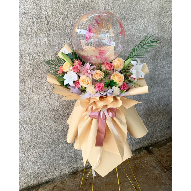 Jual STANDING FLOWER 150cm BUNGA UCAPAN BOUQUET BUKET GRAND OPENING ...