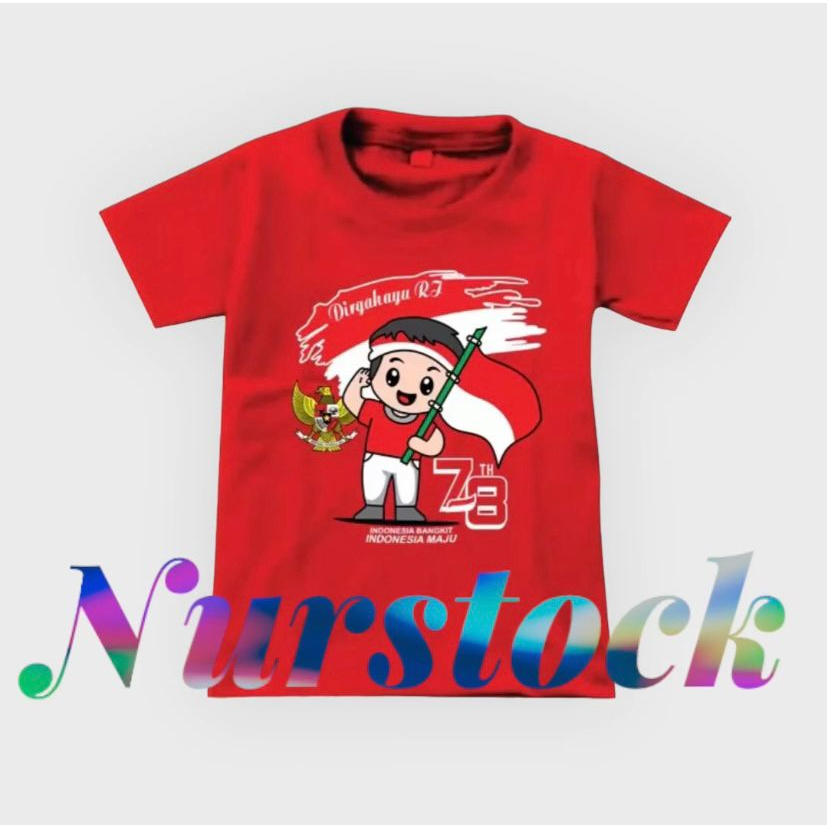 Jual TYPE A08 KAOS AGUSTUSAN - KAOS KEMERDEKAAN - BAJU KAOS DIRGAHAYU HUT RI 78TH - KAOS GARUDA ...