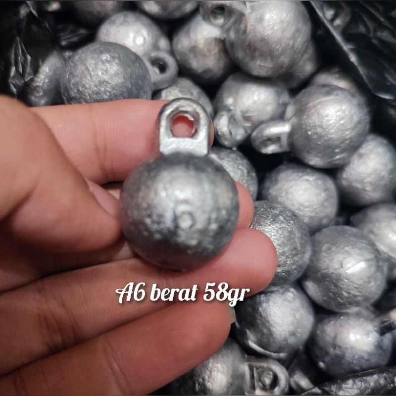 Jual Timah pancing Anting harga stuan berat -+(57g) | Shopee Indonesia