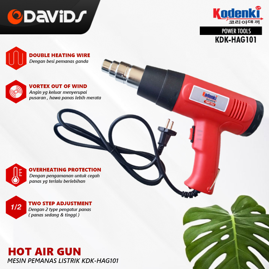 Jual Pistol Pemanas Heat Low Watt Alat Pemanas Murah Sticker Kaca Film ...