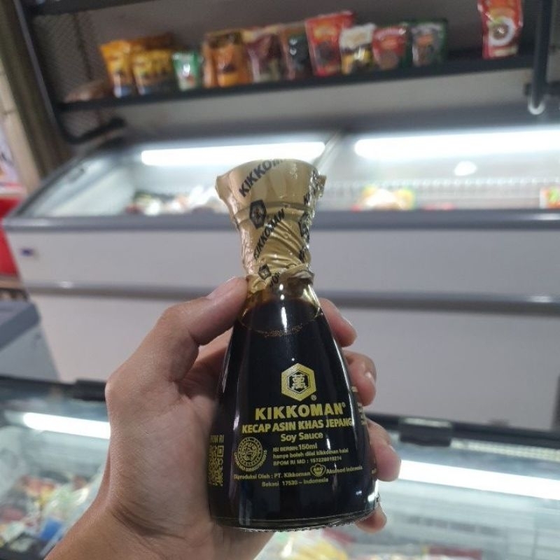 Jual Kikkoman Soy Sauce (Kecap Asin Khas Jepang) 150ml | Shopee Indonesia