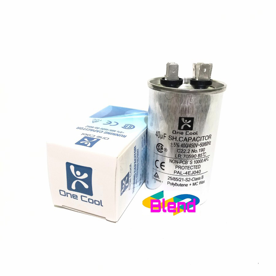 Jual Kapasitor AC 40 uf/Capacitor Air Conditioner 40 Micro | Shopee Indonesia